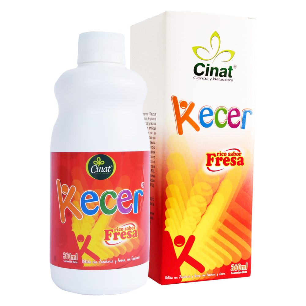 KECER Fresa 360mL + GRATIS ALOBIL 60mL - Cinat Laboratorios